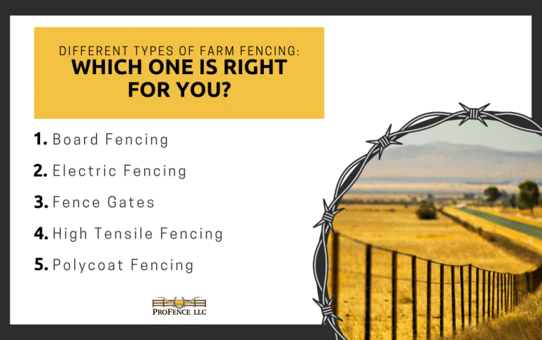 Different Types of Farm Fencing Styles: Which One Is Right for You ...